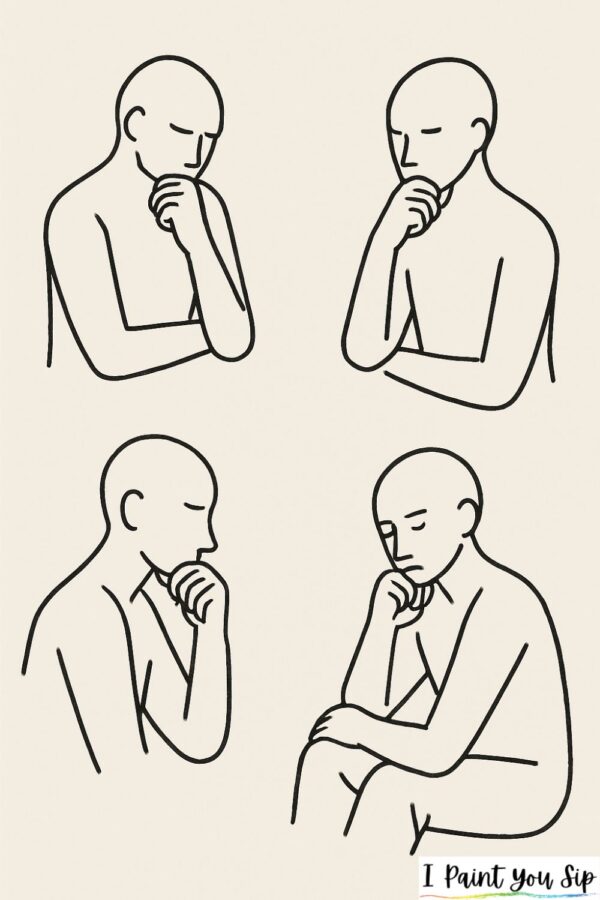 17 Fun and Easy Drawing Pose Ideas to Spark Your Creativity | I Paint ...