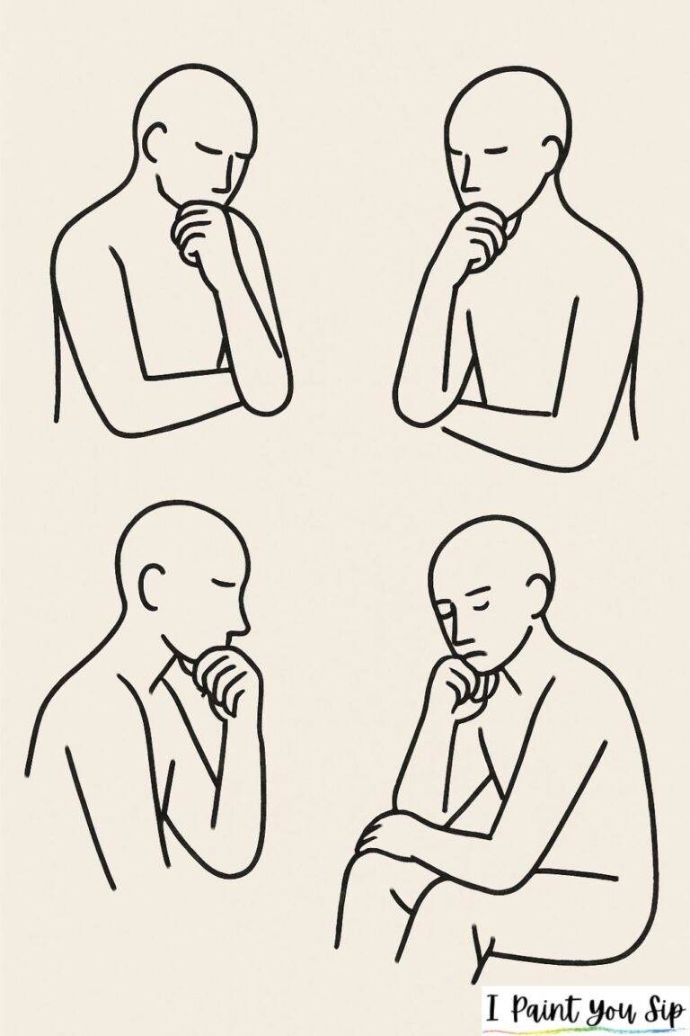 17 Fun and Easy Drawing Pose Ideas to Spark Your Creativity | I Paint ...