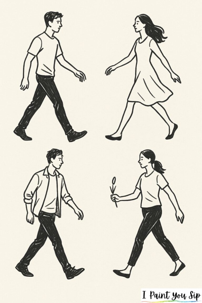 17 Fun and Easy Drawing Pose Ideas to Spark Your Creativity | I Paint ...