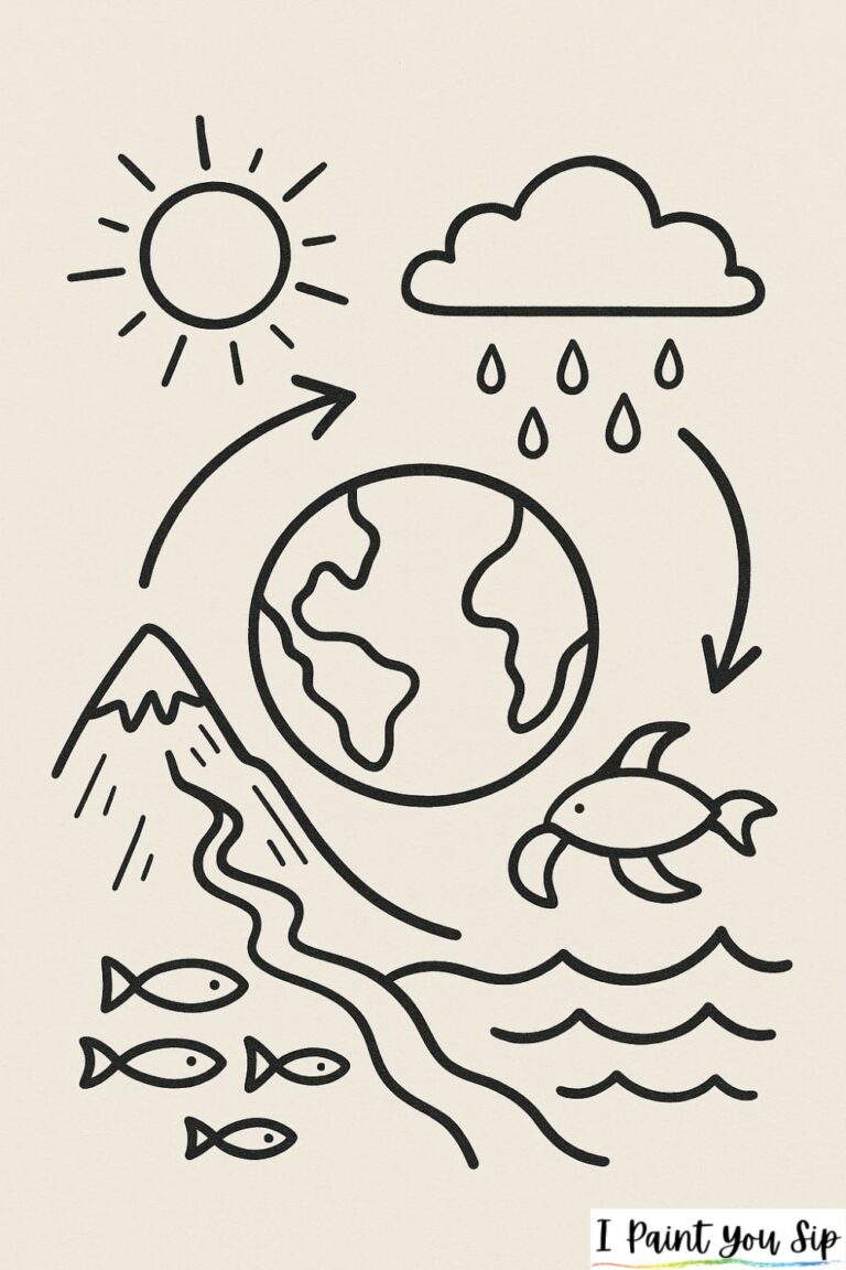 17 Earth Day Drawing Ideas to Celebrate Our Beautiful Planet | I Paint ...