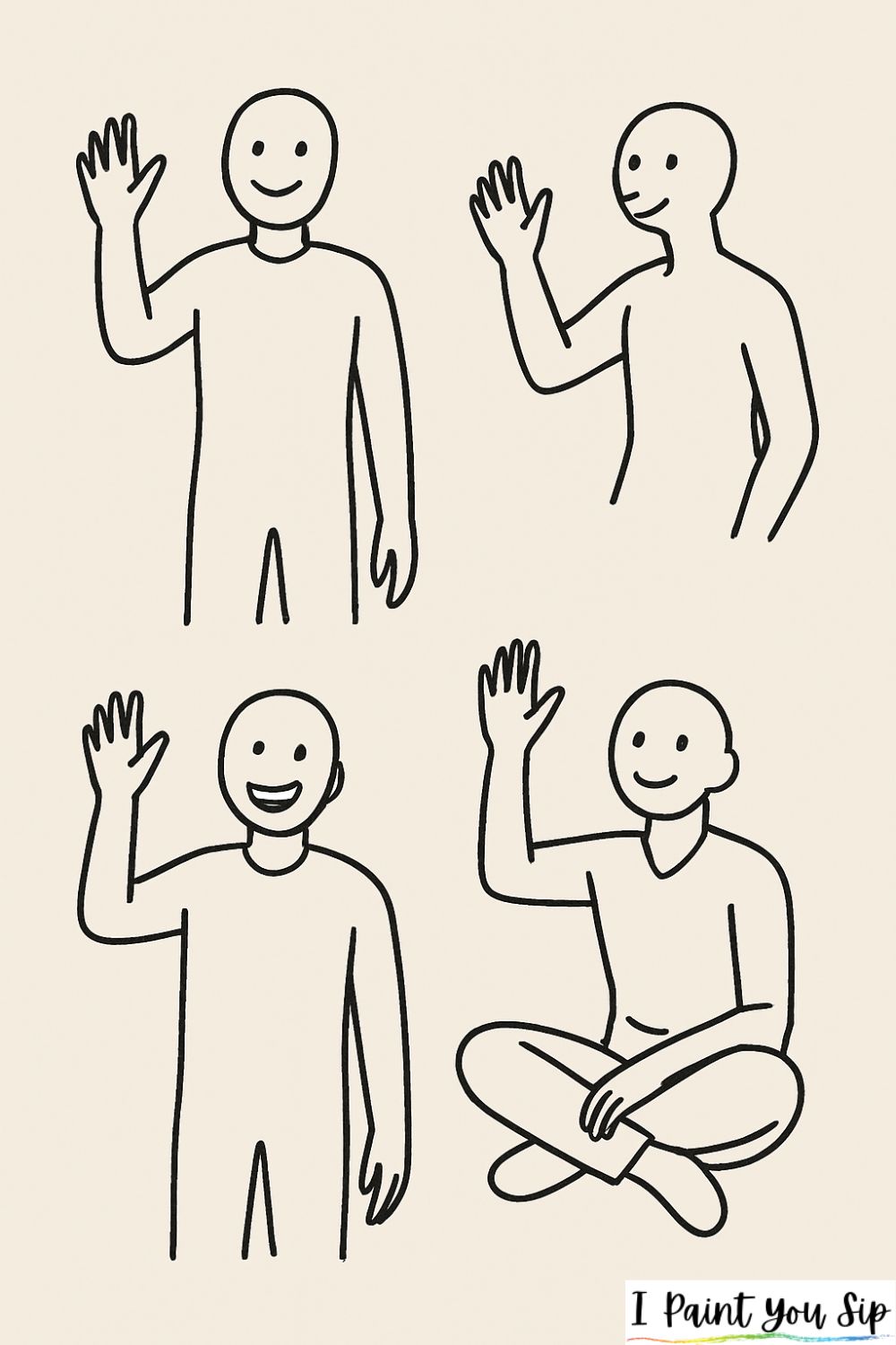 17 Fun and Easy Drawing Pose Ideas to Spark Your Creativity | I Paint ...