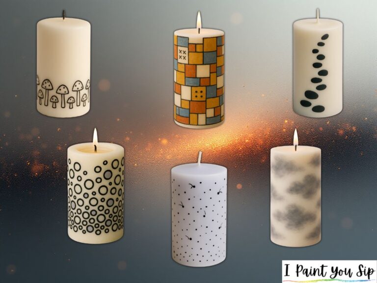 17 Dreamy Candle Painting Ideas You’ve Probably Never Tried Before | I ...