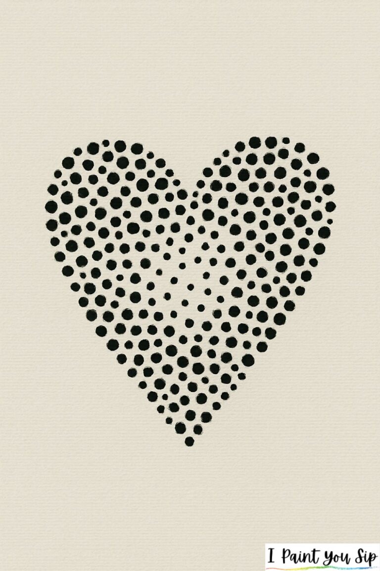 19 Heart Painting Ideas That Will Make You Smile | I Paint You Sip