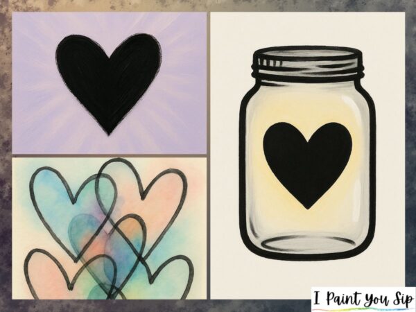 19 Heart Painting Ideas That Will Make You Smile | I Paint You Sip
