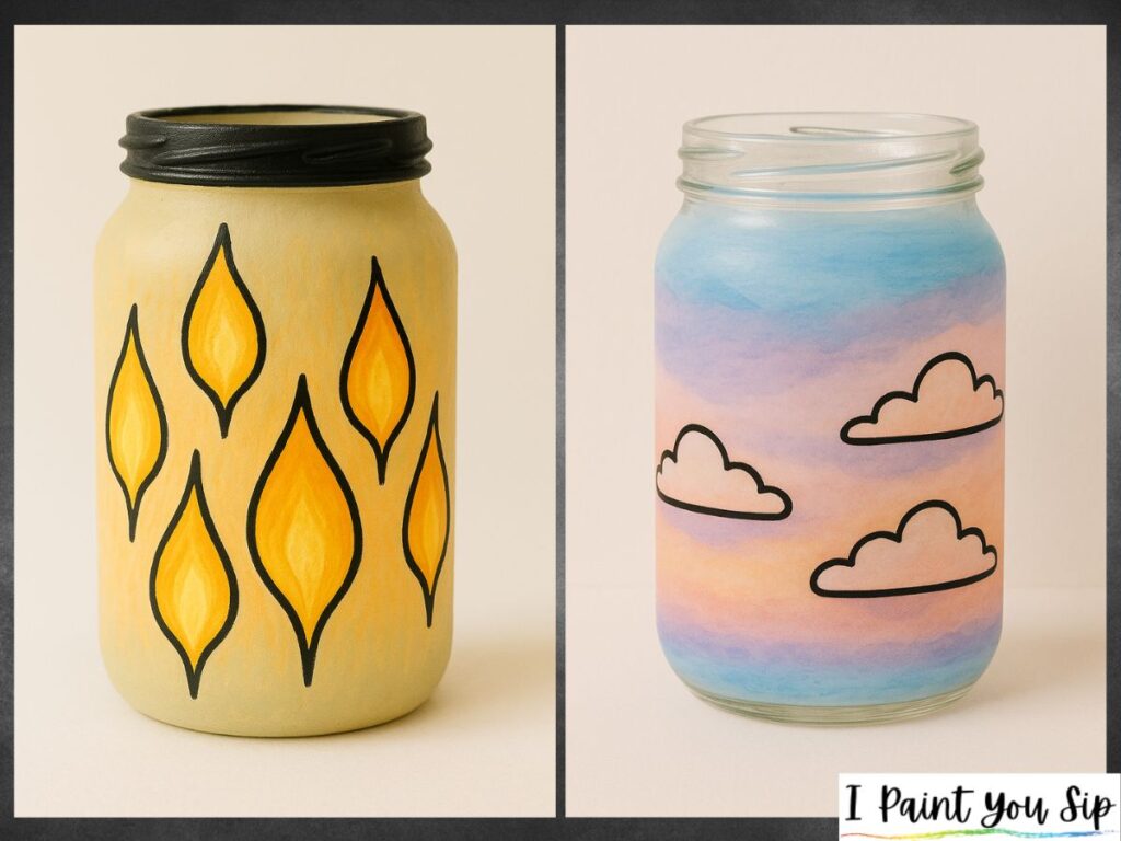 23 Delightfully Fresh Jar Painting Ideas Anyone Can Try | I Paint You Sip