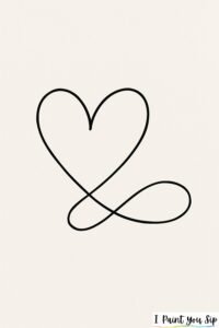 19 Heart Painting Ideas That Will Make You Smile | I Paint You Sip