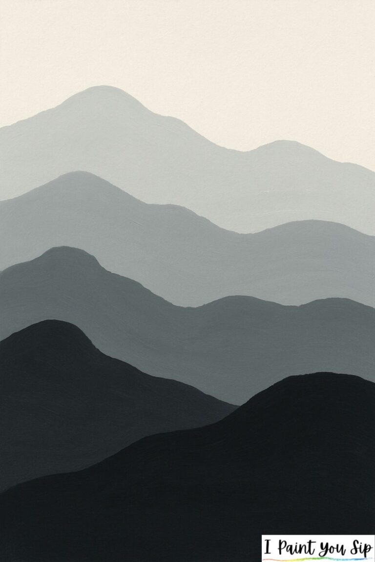 17 Monochromatic Painting Ideas You’ll Love Trying | I Paint You Sip