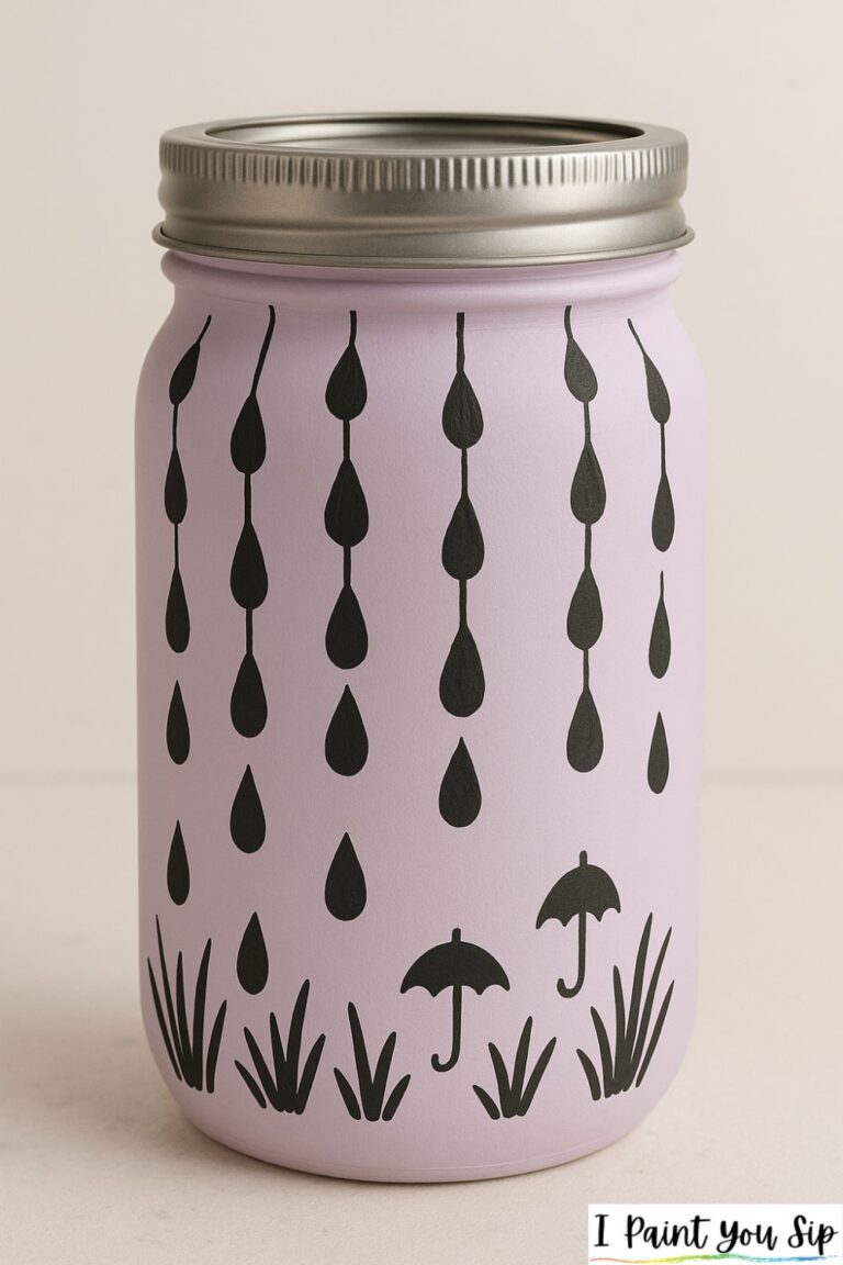 23 Delightfully Fresh Jar Painting Ideas Anyone Can Try | I Paint You Sip