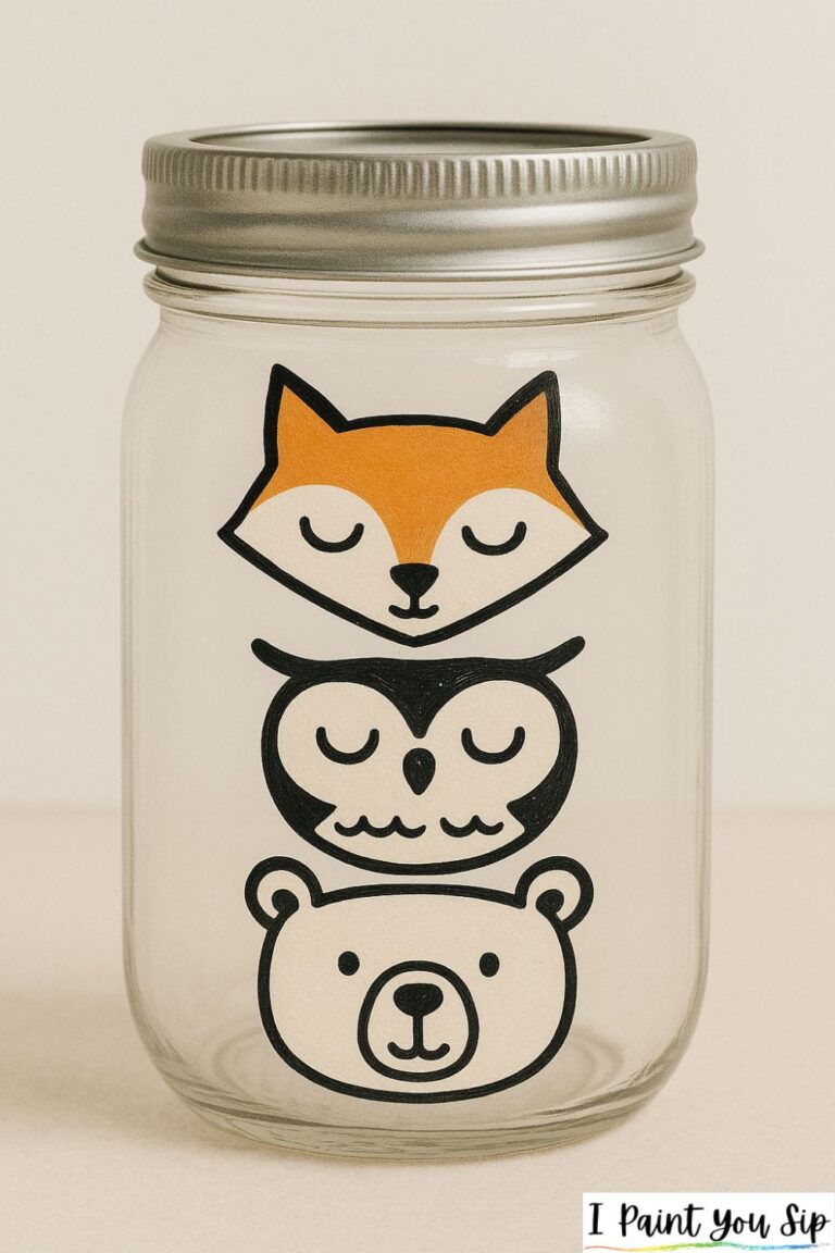 23 Delightfully Fresh Jar Painting Ideas Anyone Can Try | I Paint You Sip