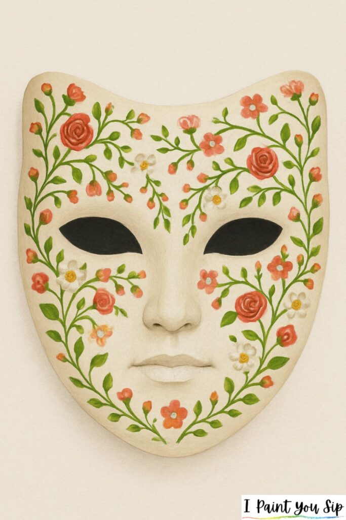 17 Mask Painting Ideas to Spark Your Creativity | I Paint You Sip