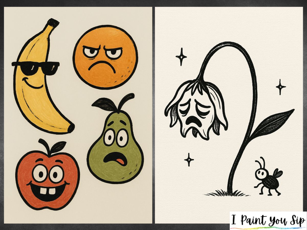 17 Funny Painting Ideas That Will Make You Smile While You Create | I ...