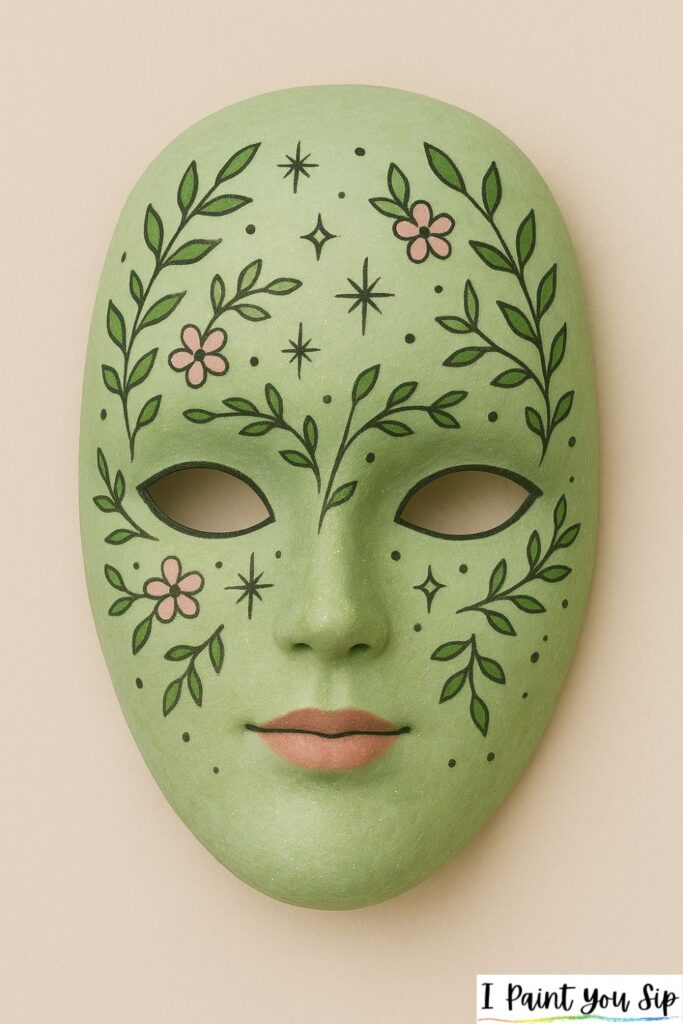 17 Mask Painting Ideas to Spark Your Creativity | I Paint You Sip