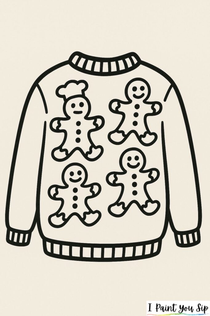 17 Ugly Sweater Drawing Ideas That Make “Bad” Look Brilliant | I Paint ...