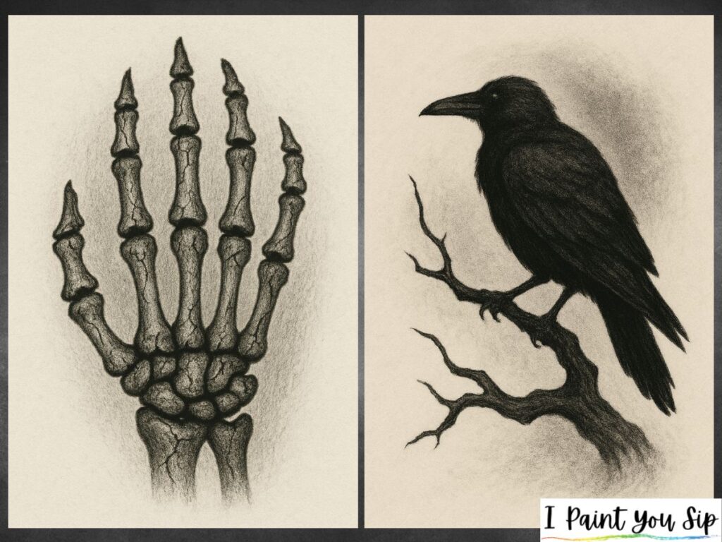 17 Gothic Drawing Ideas for Spooky, Stylish Creativity | I Paint You Sip