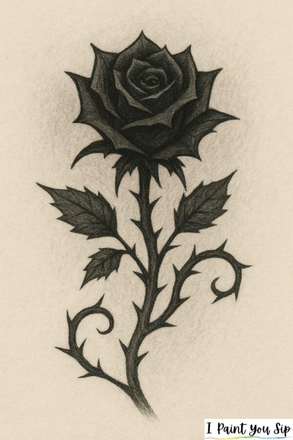 17 Gothic Drawing Ideas for Spooky, Stylish Creativity | I Paint You Sip