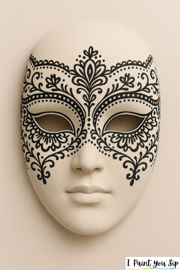 17 Mask Painting Ideas to Spark Your Creativity | I Paint You Sip