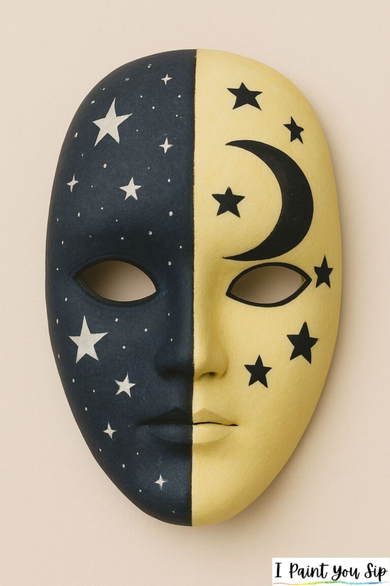 17 Mask Painting Ideas to Spark Your Creativity | I Paint You Sip