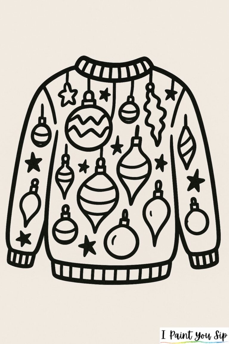 17 Ugly Sweater Drawing Ideas That Make “Bad” Look Brilliant | I Paint ...
