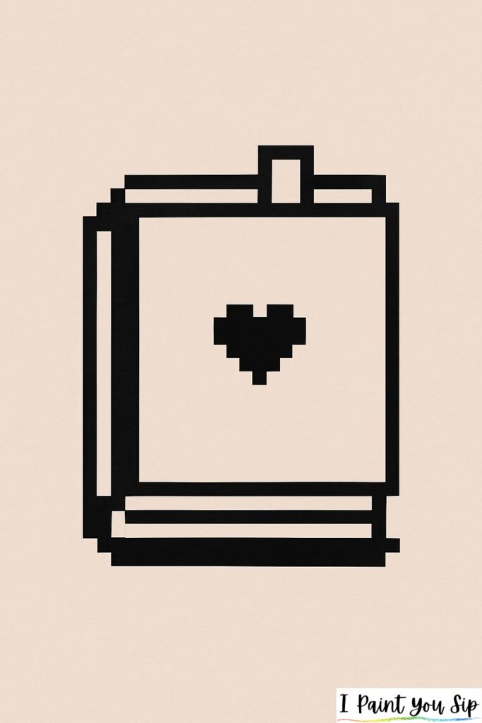 15 Charming Pixel Drawing Ideas Anyone Can Try | I Paint You Sip