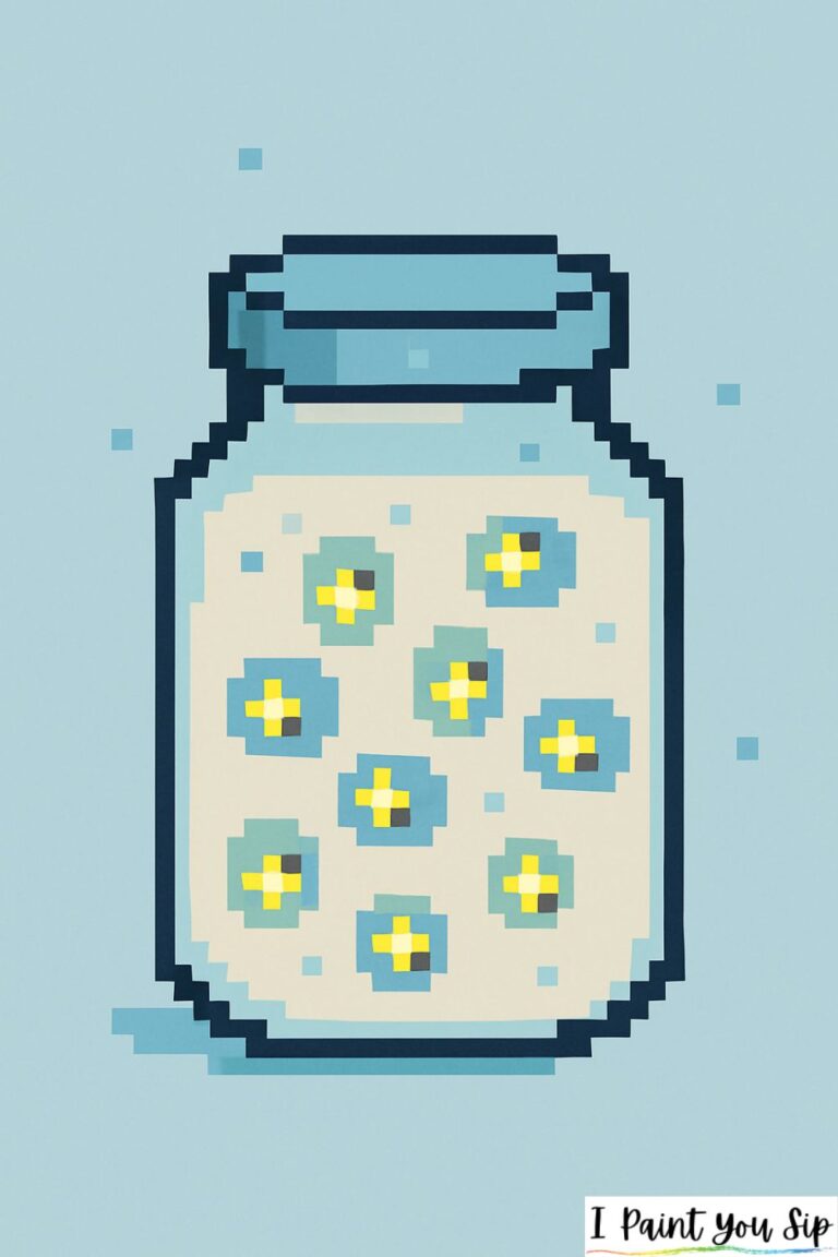 15 Charming Pixel Drawing Ideas Anyone Can Try | I Paint You Sip