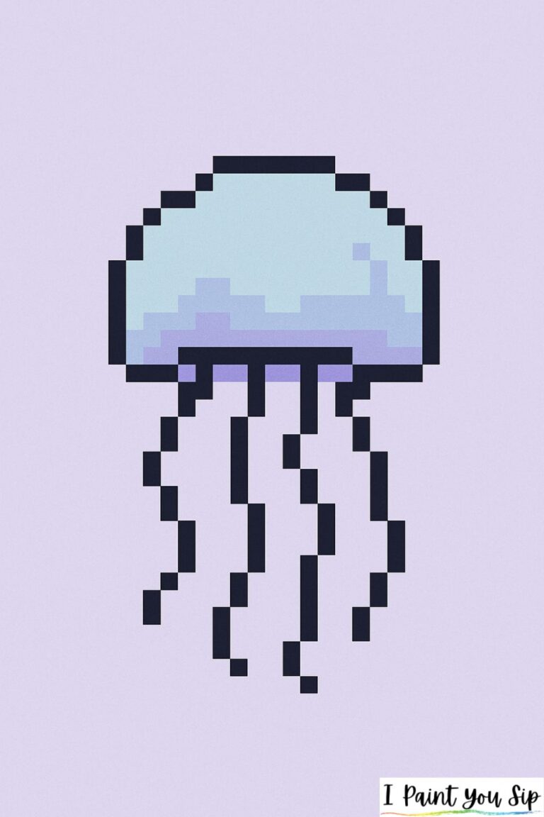 15 Charming Pixel Drawing Ideas Anyone Can Try | I Paint You Sip