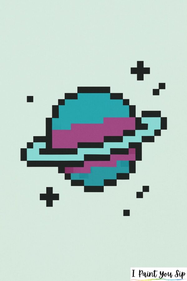 15 Charming Pixel Drawing Ideas Anyone Can Try | I Paint You Sip