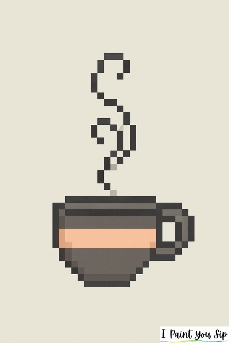 15 Charming Pixel Drawing Ideas Anyone Can Try | I Paint You Sip