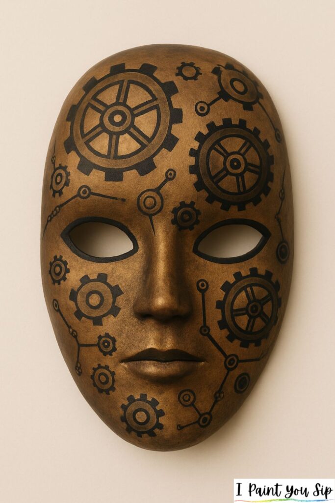 17 Mask Painting Ideas to Spark Your Creativity | I Paint You Sip