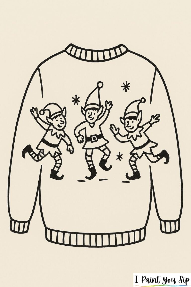 17 Ugly Sweater Drawing Ideas That Make “Bad” Look Brilliant | I Paint ...