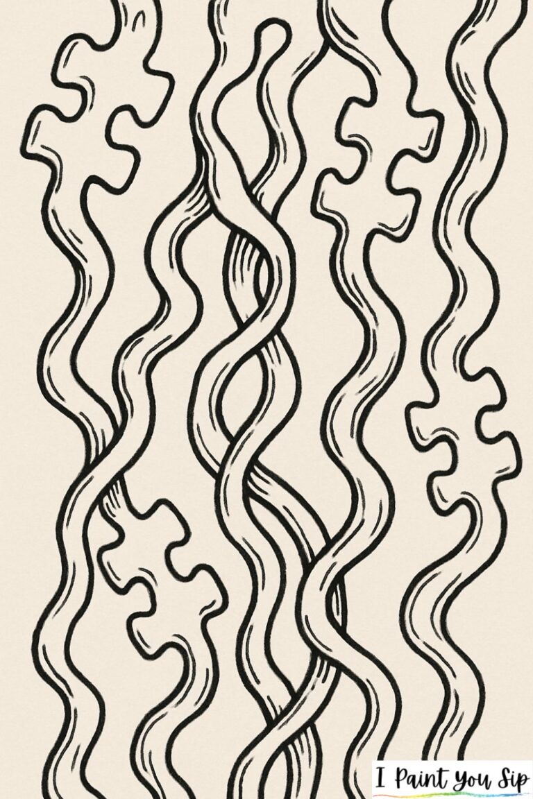 21 Easy Trippy Drawing Ideas You’ve Never Tried Before | I Paint You Sip