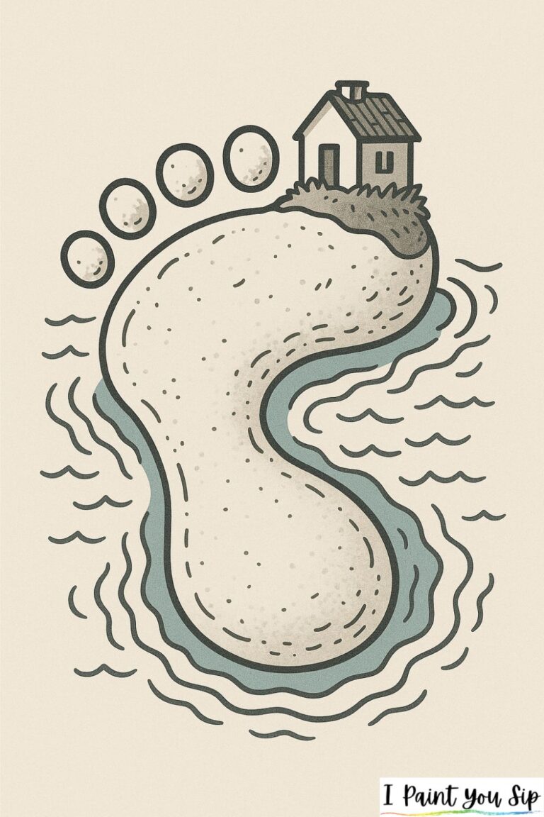19 Fresh Island Drawing Ideas You’ve Never Seen Before | I Paint You Sip